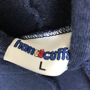 Vintage | Tops | Vintage Hand Cuffs Crop Hoodie | Poshmark